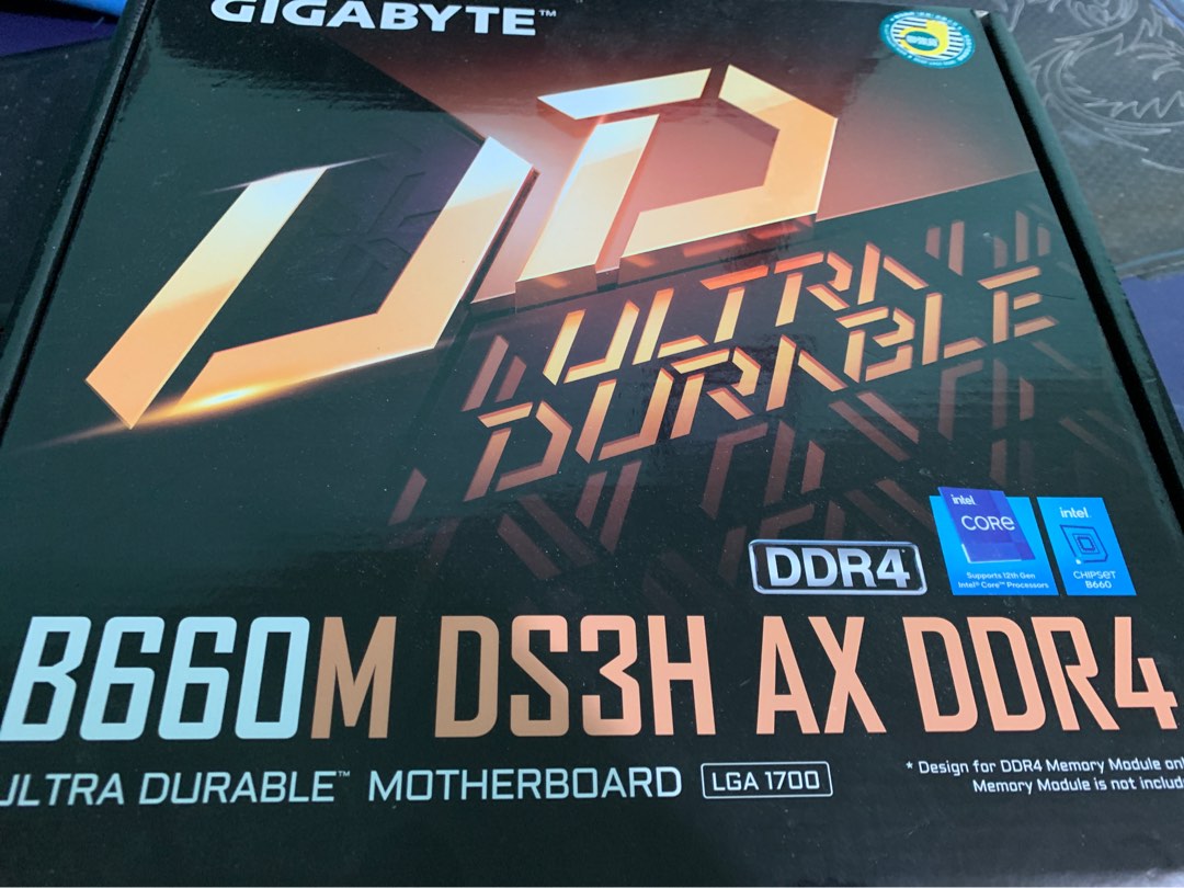 Gigabyte B660M DS3H AX (DDR4) (rev. 1.x), 電腦＆科技, 電腦周邊及配件, 電腦周邊產品 - Carousell