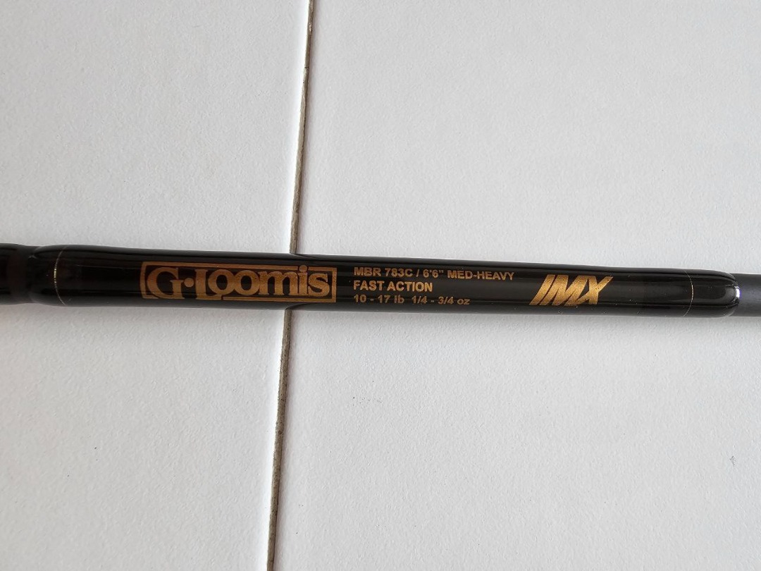 GLoomis IMX MBR 783C, Sports Equipment, Fishing on Carousell