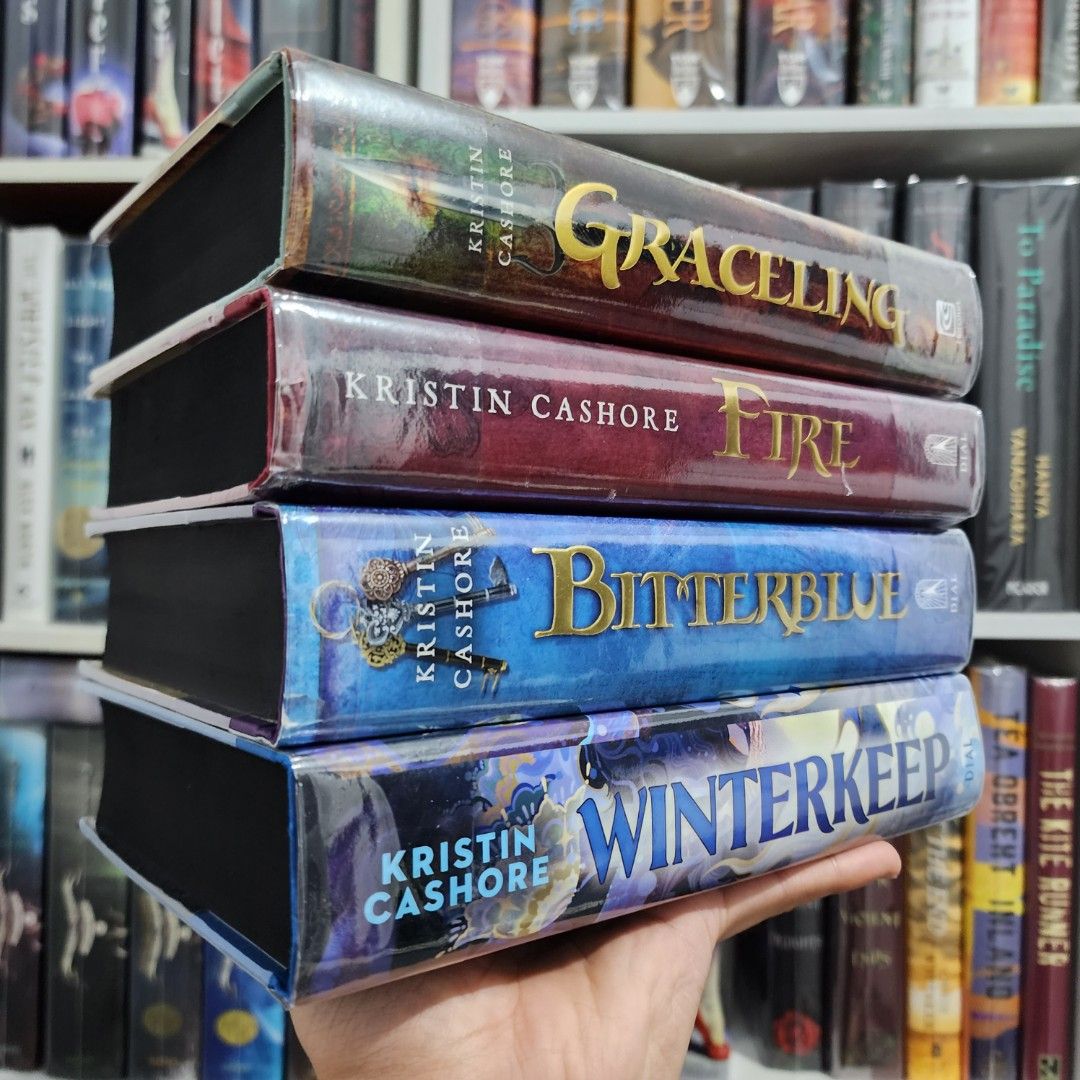 Graceling Series by Kristin Cashore (Graceling Realm 1-4 HARDBOUND ...