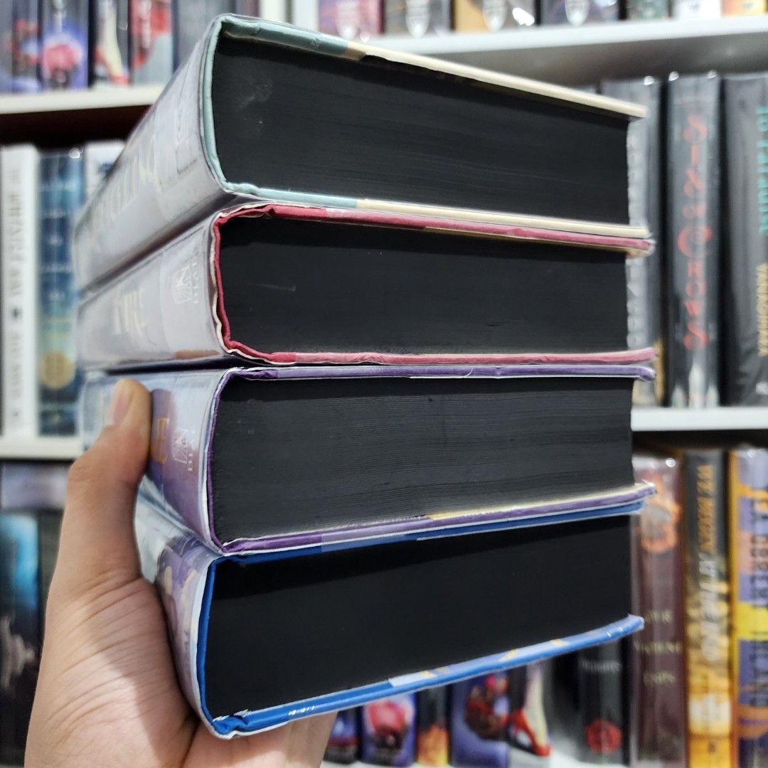 Graceling Series by Kristin Cashore (Graceling Realm 1-4 HARDBOUND ...