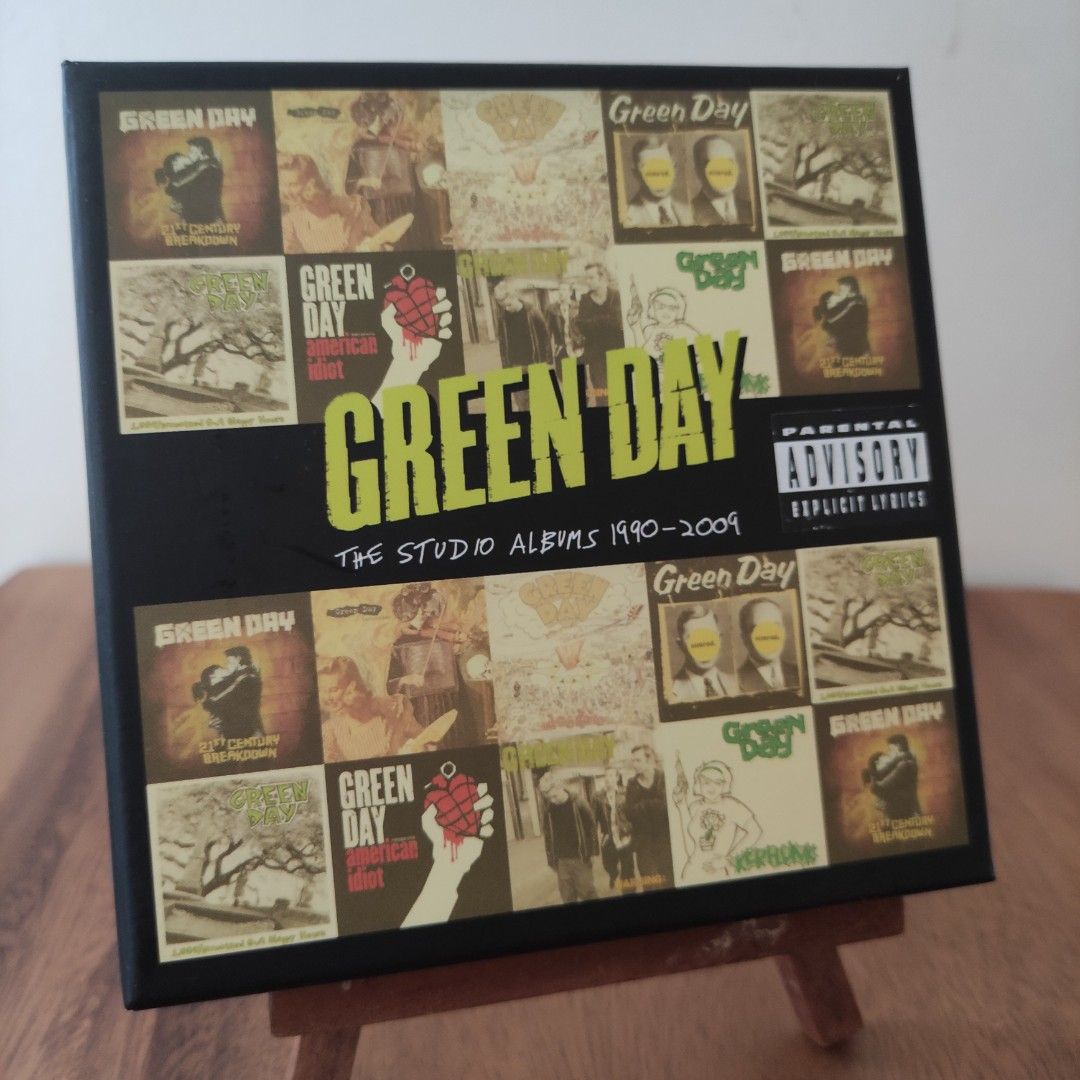 Green Day - The Studio Albums 1990-2009 - 8CD Box Set (CD), Hobbies ...
