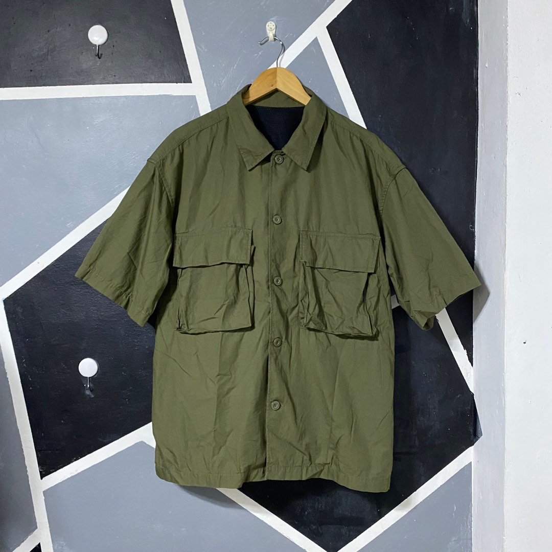GU UTILITY CARGO POLO, Men's Fashion, Activewear on Carousell