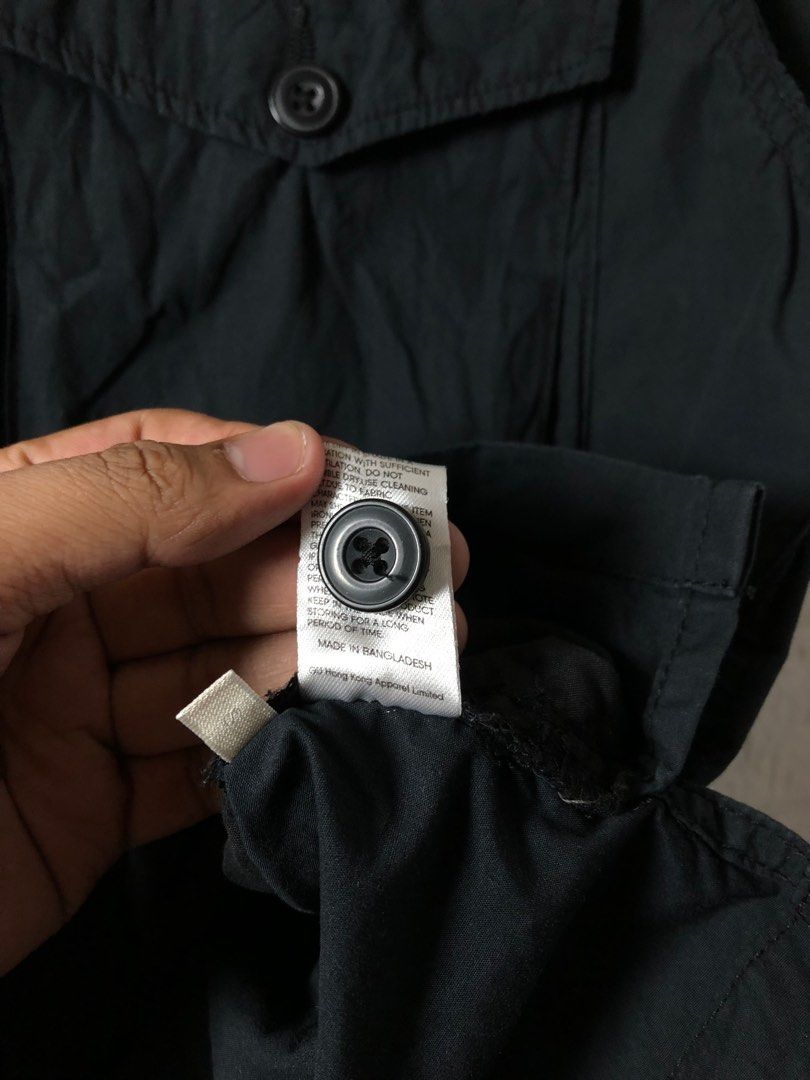 GU Utility Overshirt Polo, Men's Fashion, Activewear on Carousell