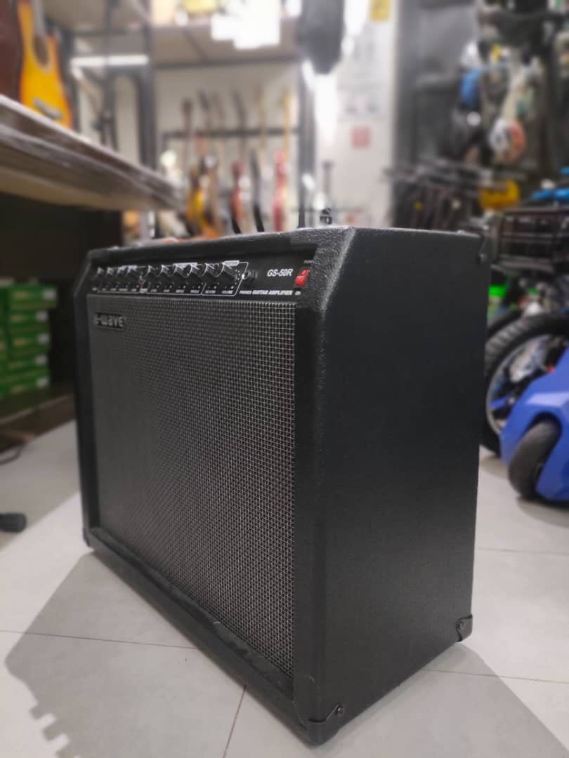 Guitar amplifier E-wave 50W, Hobbies & Toys, Music & Media, Musical ...