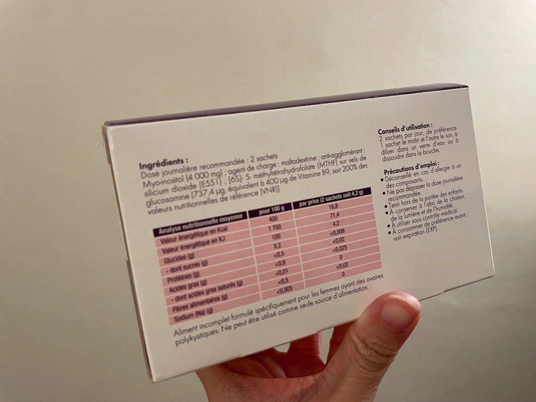 Gynositol (Myo-inositol) for PCOS, Health & Nutrition, Health ...