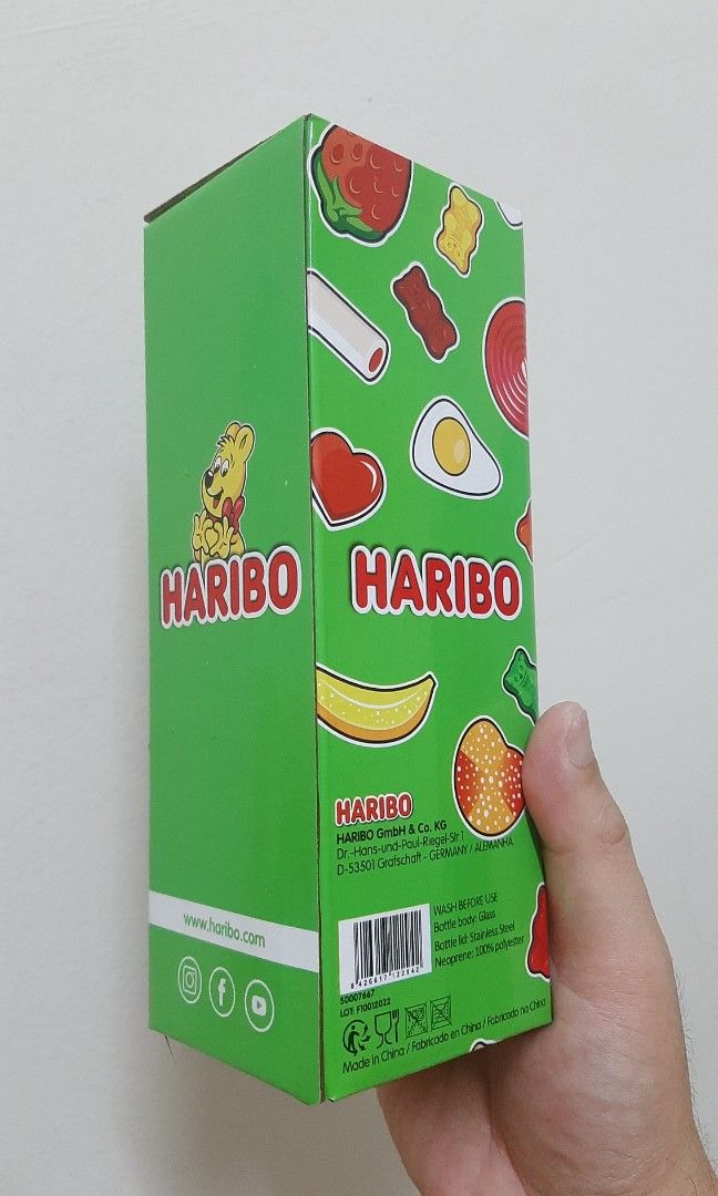 Haribo Glass Bottle, Furniture & Home Living, Kitchenware & Tableware ...