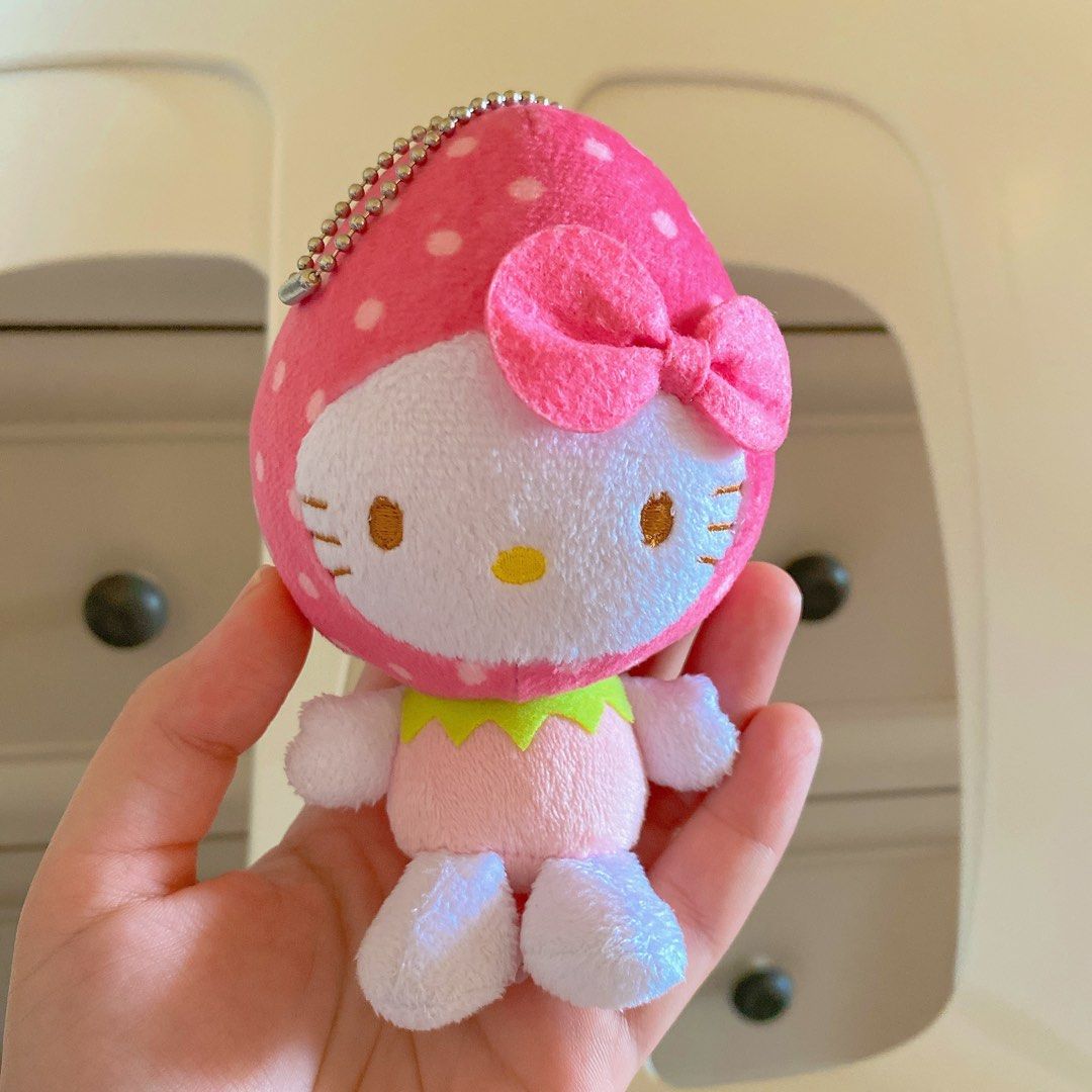 Hello Kitty Watermelon Plush Charm, Hobbies & Toys, Toys & Games on ...