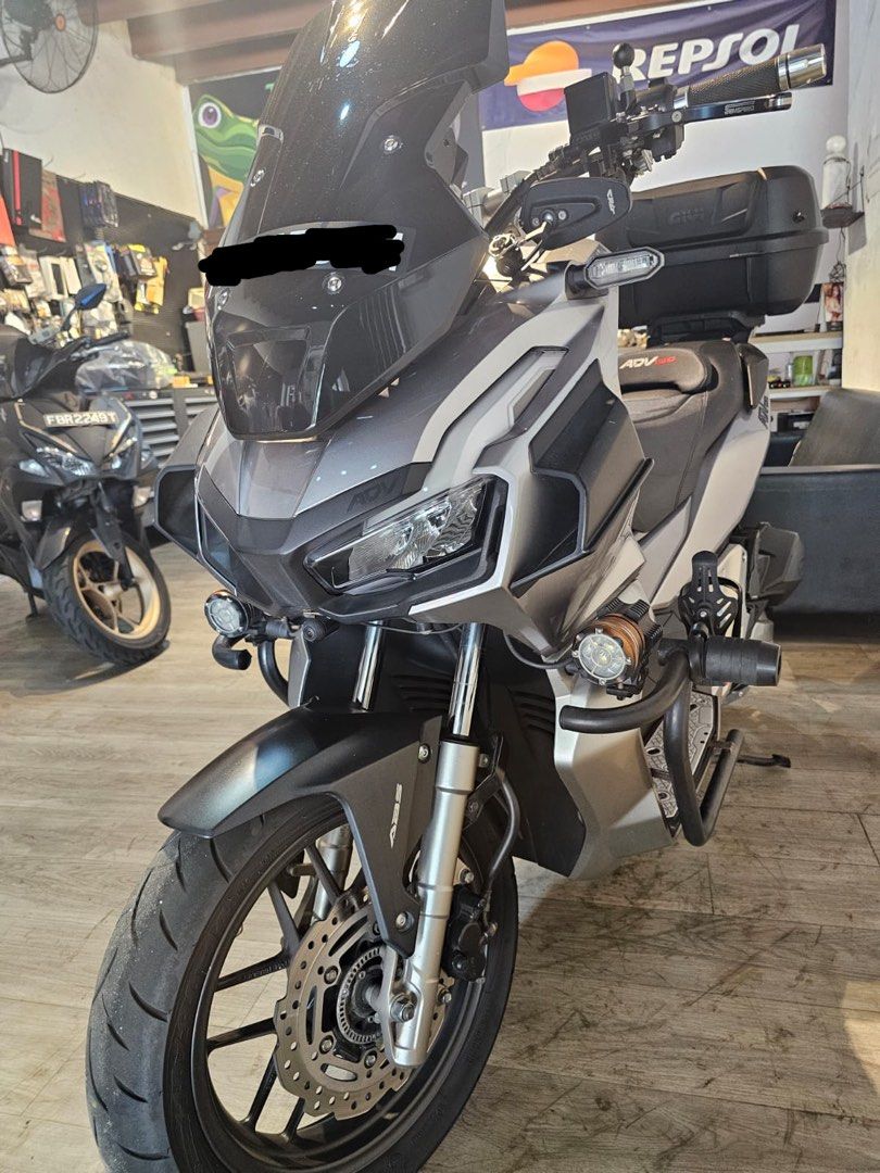 Honda adv 150, Motorcycles, Motorcycles for Sale, Class 2B on Carousell