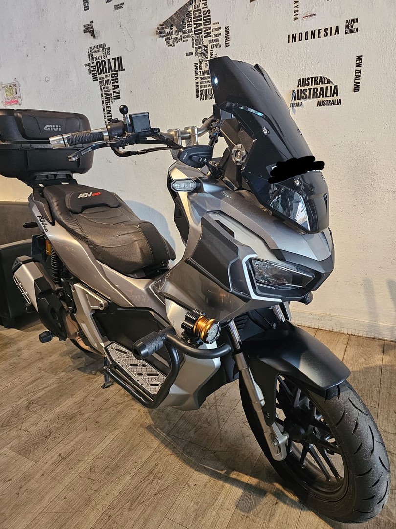 Honda adv 150, Motorcycles, Motorcycles for Sale, Class 2B on Carousell