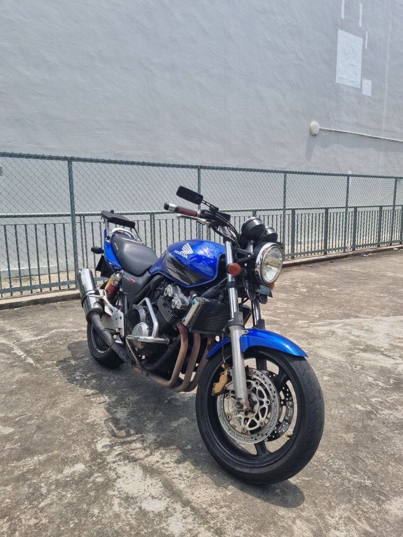 Honda CB400 spec 3 Blue Flame for rent, Motorcycles, Motorcycle Rental ...