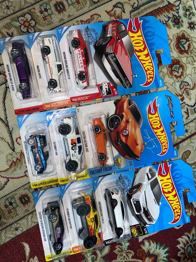 Hot Wheels Bundle, Hobbies & Toys, Toys & Games on Carousell