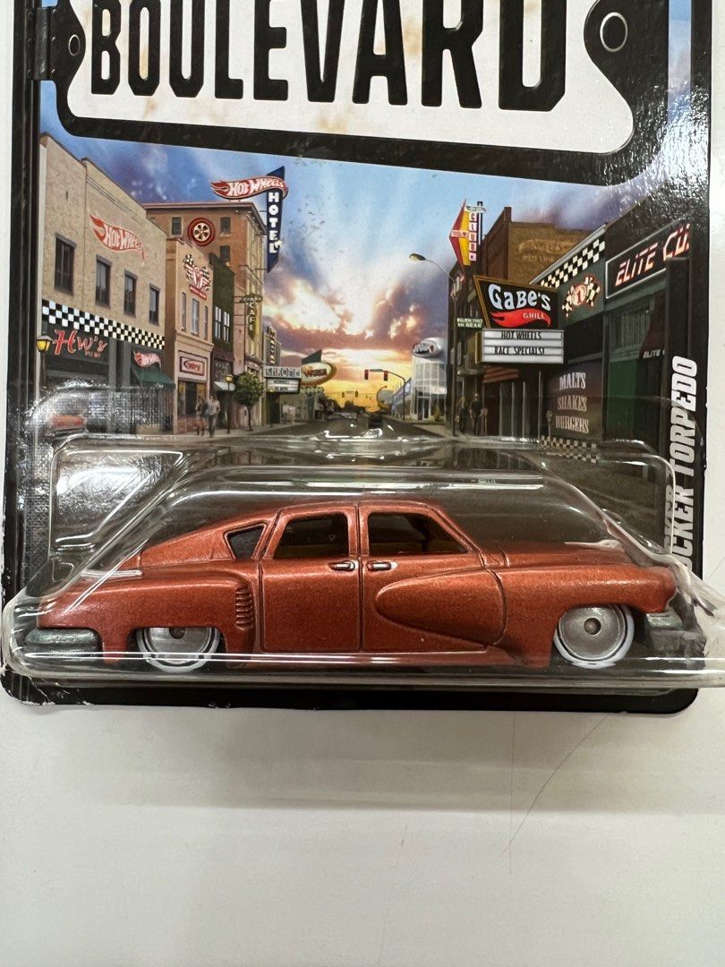 Hotwheels 2011 Boulevard Tucker Torpedo (Bronze), Hobbies & Toys, Toys ...