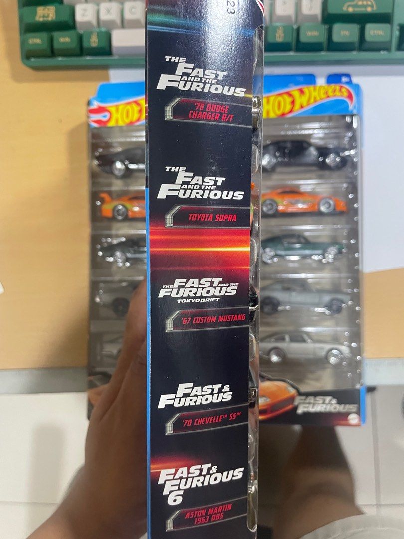 Hotwheels FnF 5-pack, Hobbies & Toys, Toys & Games on Carousell