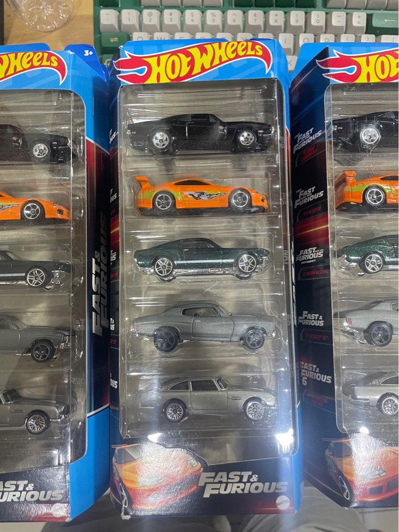Hotwheels FnF 5-pack, Hobbies & Toys, Toys & Games on Carousell