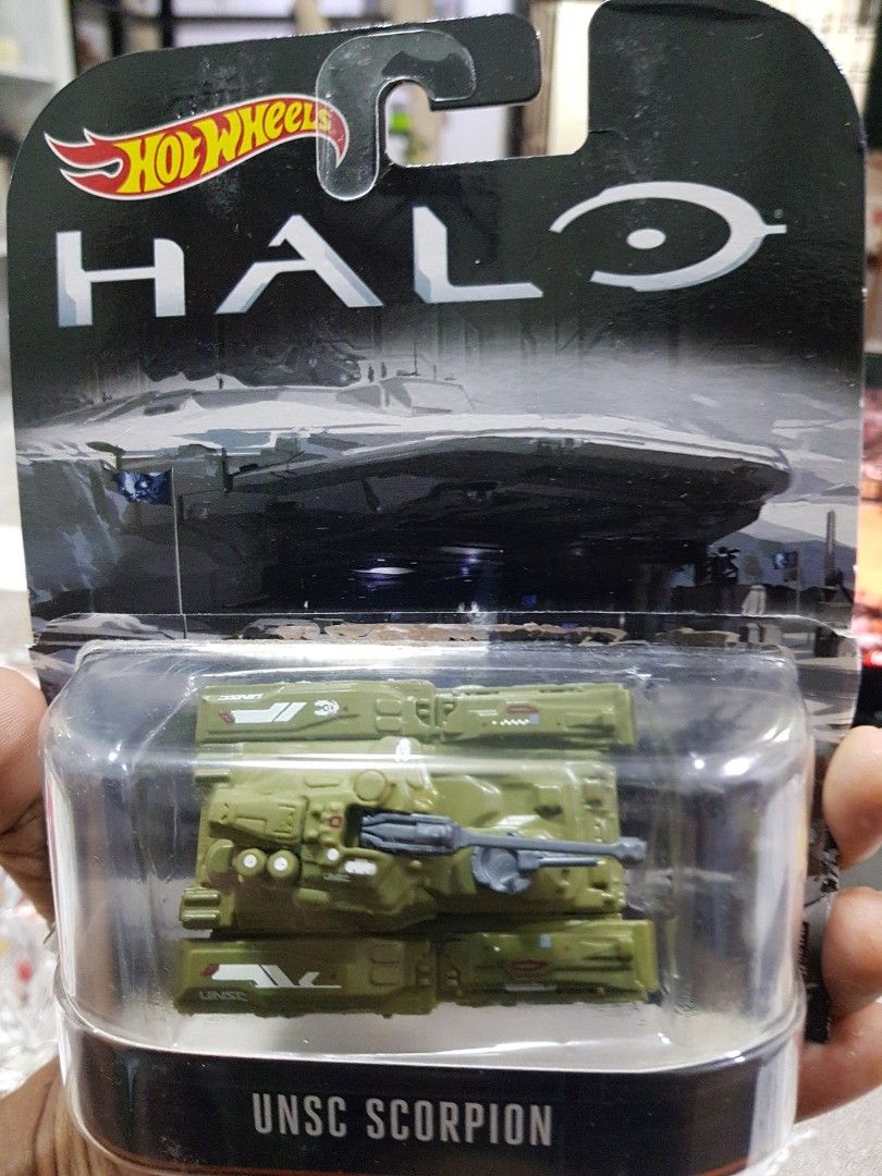Hotwheels UNSC Scorpion, Hobbies & Toys, Toys & Games on Carousell