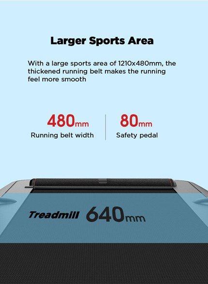 HUAWEI Gymnastika X1 2-in-1 Smart Treadmill Remote Control/Induction ...