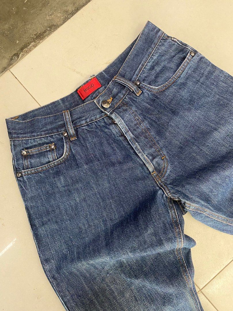 Hugo boss denim pants, Men's Fashion, Bottoms, Jeans on Carousell