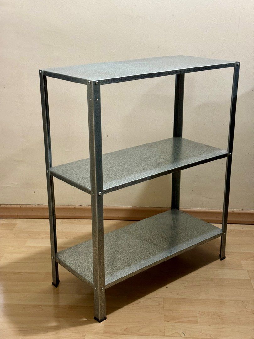 IKEA metal shelf, Furniture & Home Living, Furniture, Shelves, Cabinets ...
