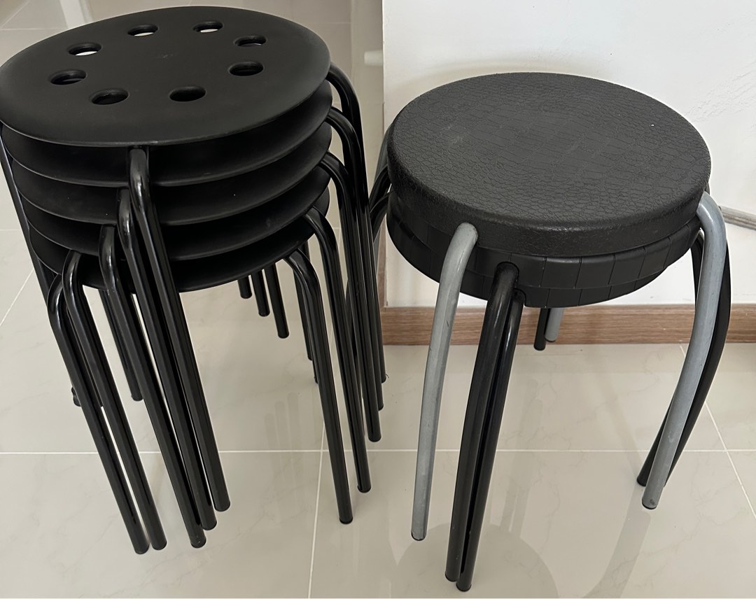IKEA stools, Furniture & Home Living, Furniture, Chairs on Carousell