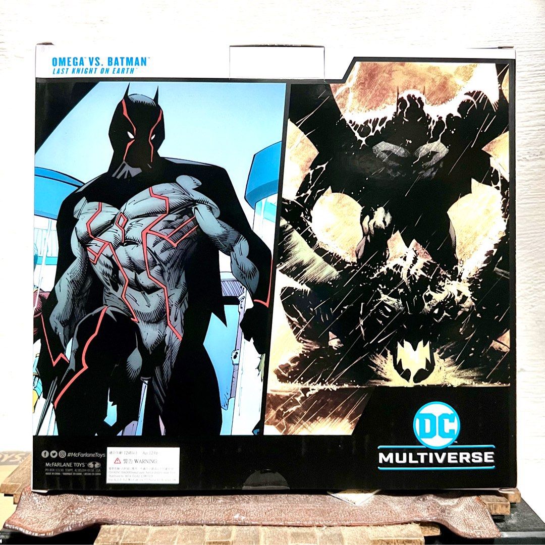 [In hand] Mcfarlane Toys DC Multiverse Batman vs Omega (Gold Label ...