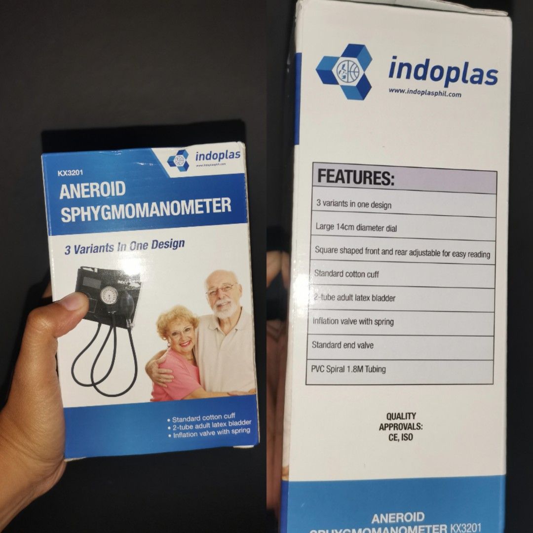 Indoplas Sphygmomanometer, Health & Nutrition, Health Monitors & Weighing Scales on Carousell