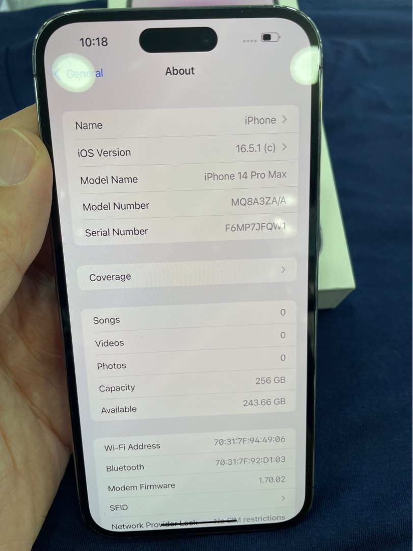 Ip14 pro max 256gb dual sim, Mobile Phones & Gadgets, Mobile Phones ...