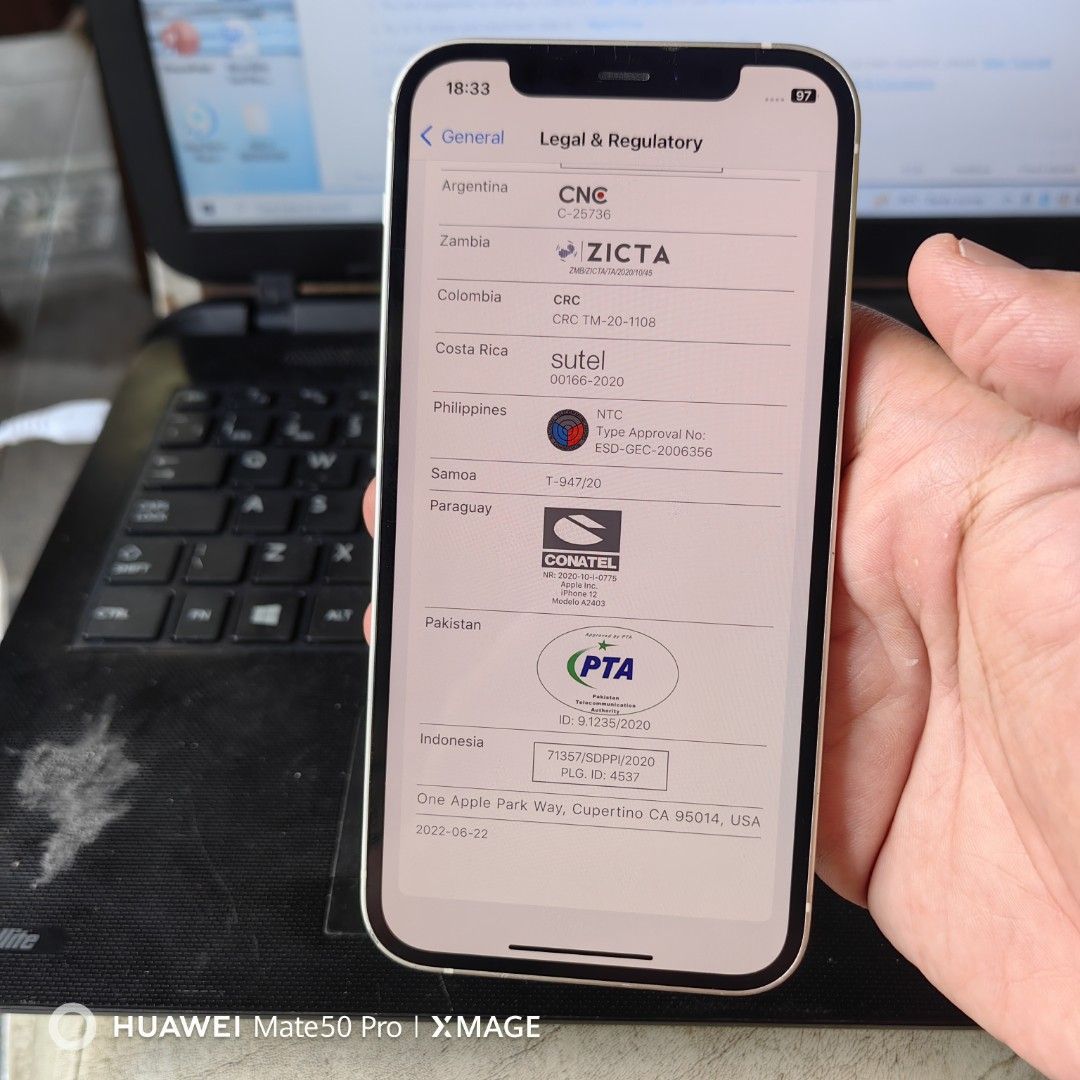 iPhone 12 128gb 5g factory unlocked 79bh ntc approve, Mobile Phones ...