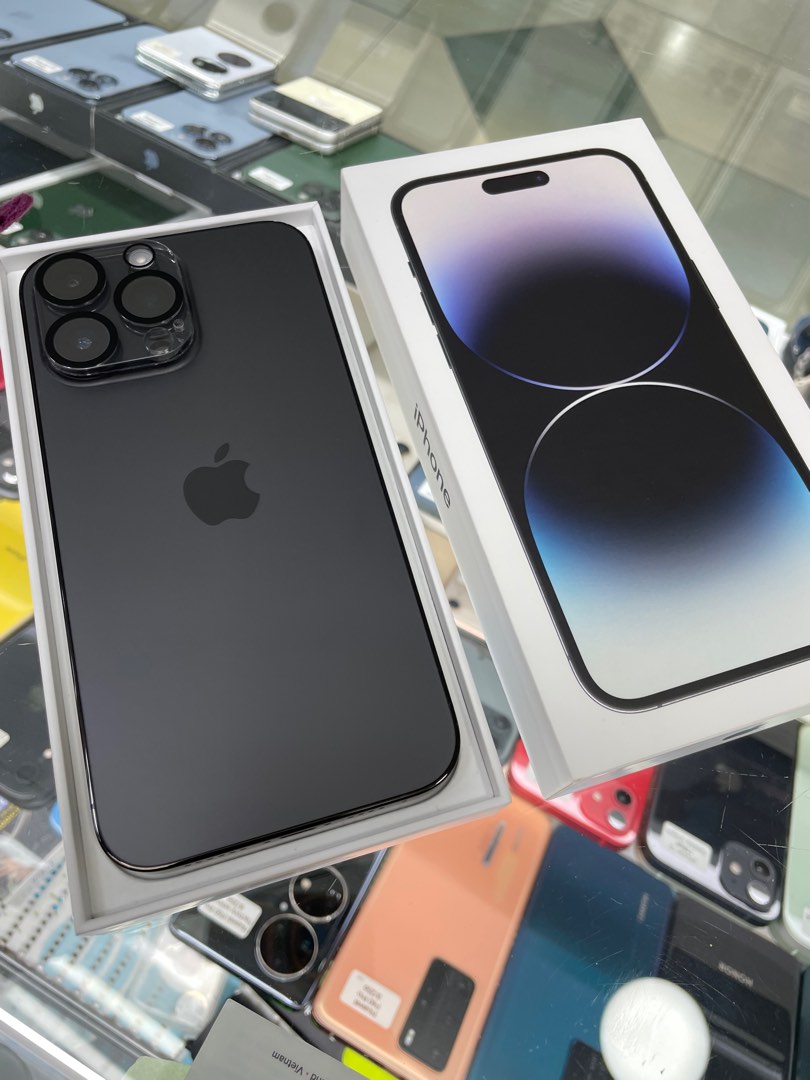 iPhone 14Pro max 256gb 100% original complete package with box same ...