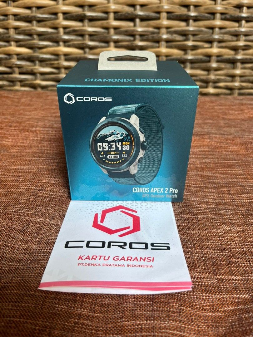Jam Tangan Coros APEX 2 Pro GPS Outdoor Watch ORIGINAL - Chamonix Edition - Garansi Resmi Coros ...