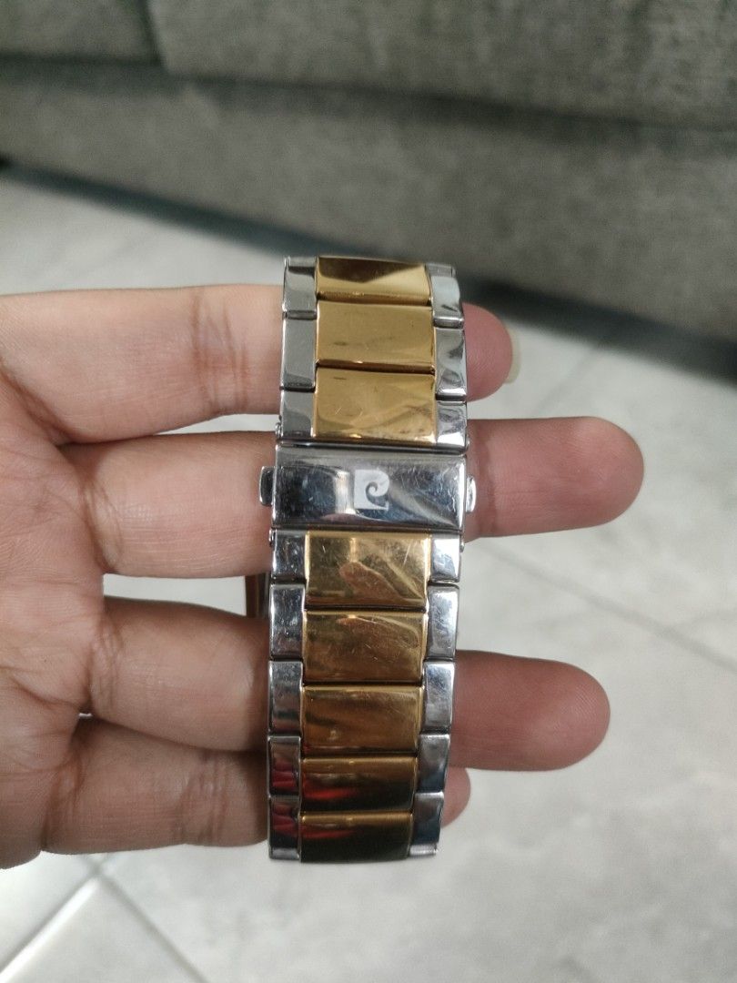 Jam Tangan Stainless steel Pierre Cardin 10155-1, Fesyen Pria, Jam ...