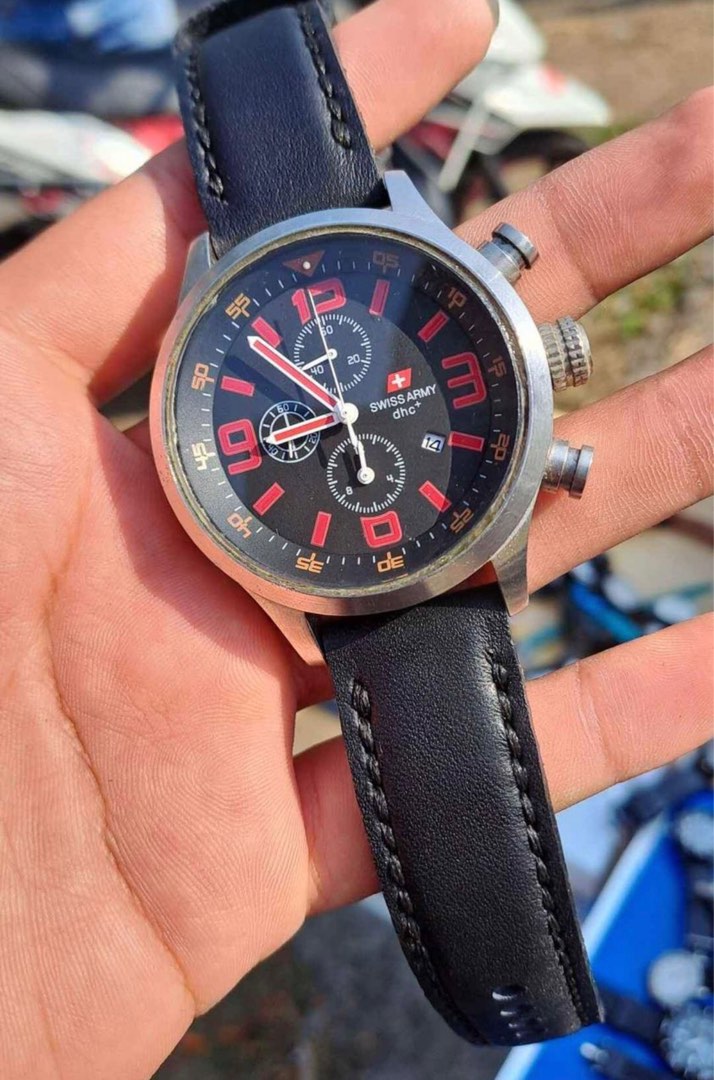 Jam Tangan Swiss Army Original Fesyen Pria Jam Tangan Di Carousell