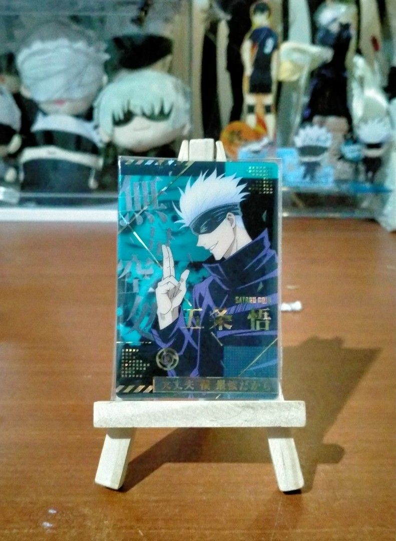 Jjk Gojo Satoru Collectible Card, Hobbies & Toys, Toys & Games on Carousell