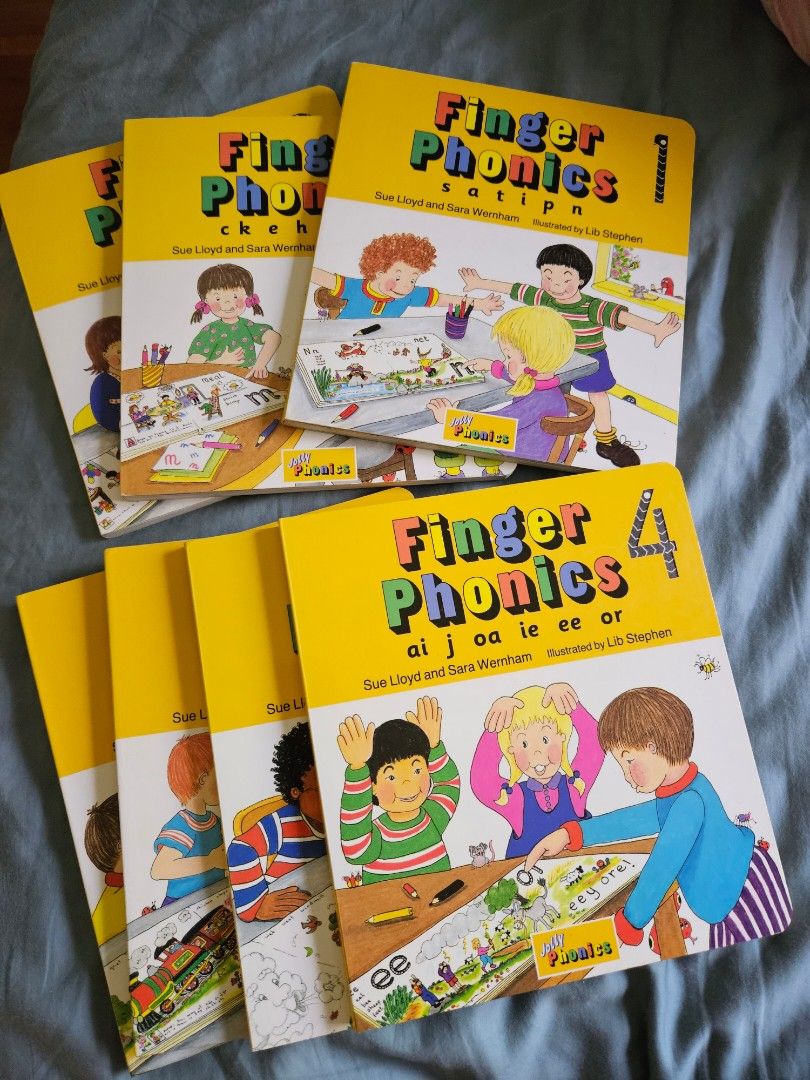 Jolly Finger Phonics Set, Hobbies & Toys, Books & Magazines, Children's ...