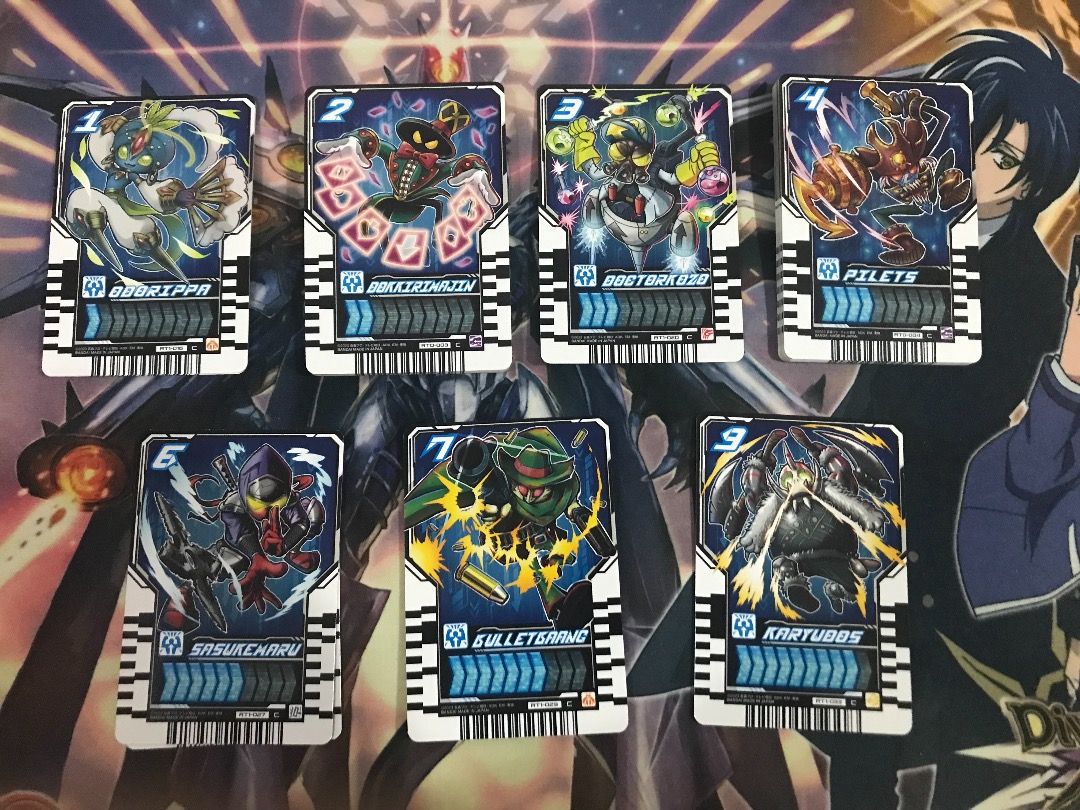 Kamen Rider Gotchard Phase 00&01 Common Cards, Hobbies & Toys, Toys ...