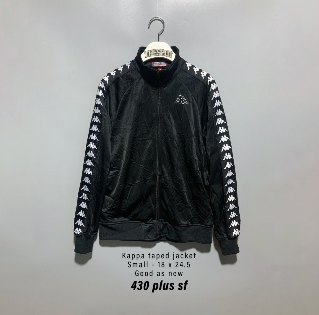 Kappa taped zipper track jacket, Men's Fashion, Coats, Jackets and ...