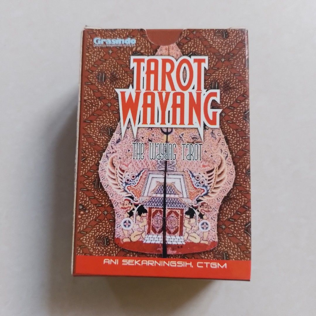 Kartu Tarot Wayang Ani Sekarningsih CTGM Langka Original Asli Kolektor ...