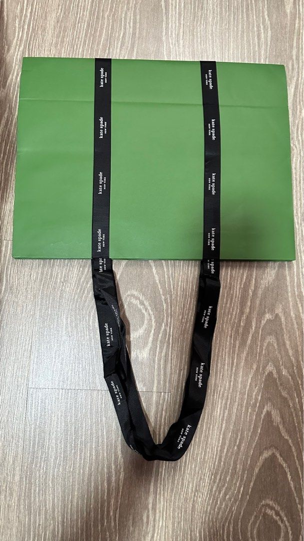 Kate Spade Paper Bag & Box Set, Women's Fashion, Bags & Wallets ...