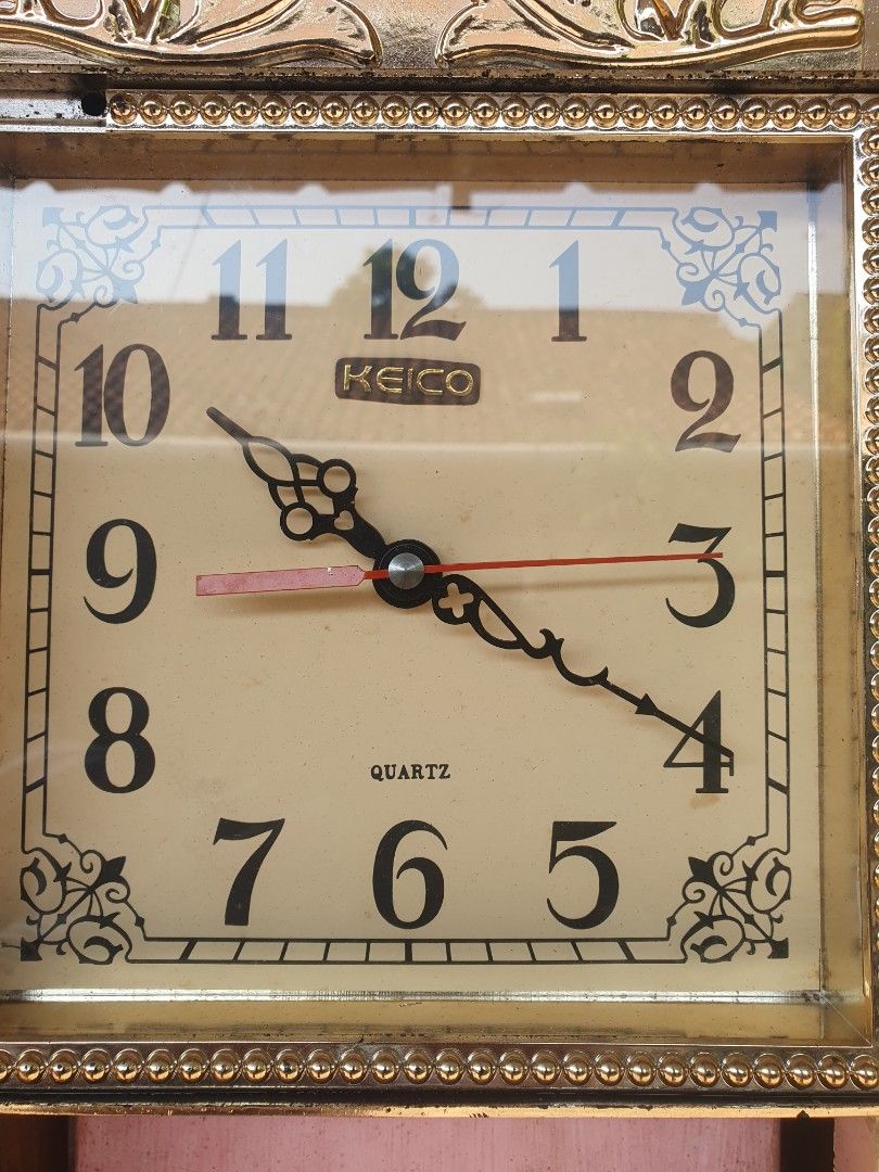 keico japanes clock nos jam hias keico made in japan masih berfungsi ...