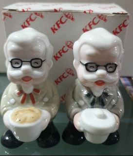 Set of 6 KFC figurines toys for display Colonel Sanders, Hobbies & Toys ...