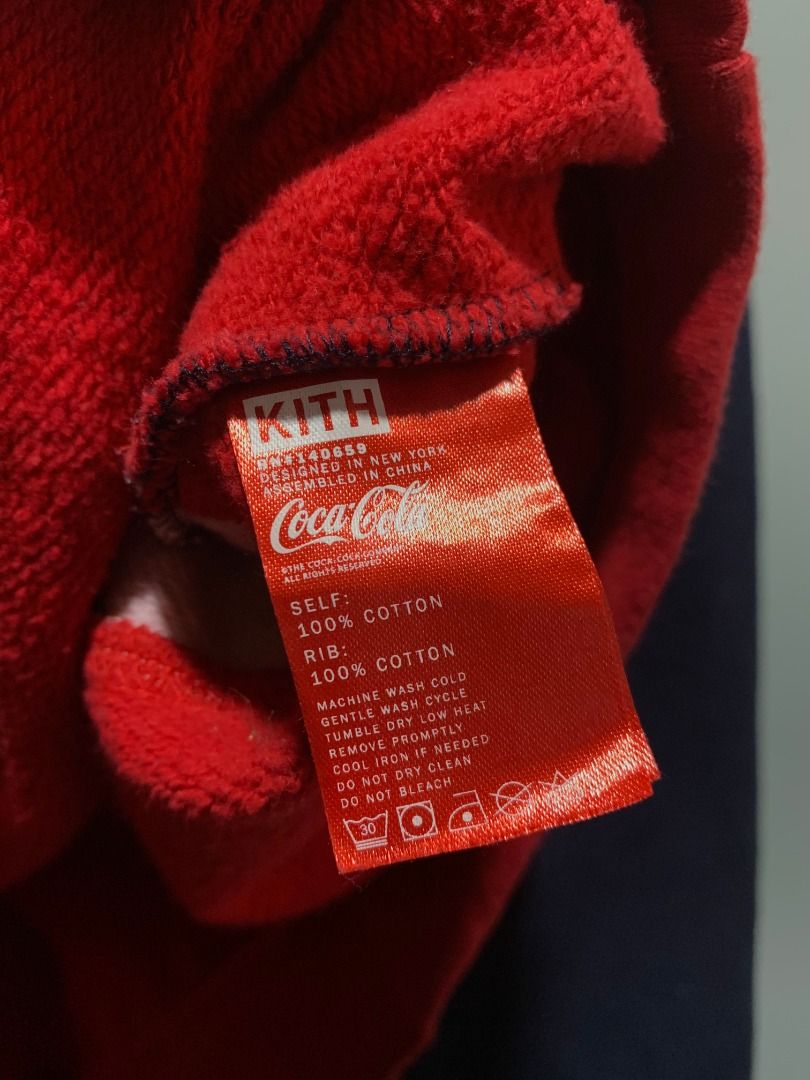 Kith x Coca-Cola crew neck, Men's Fashion, Coats, Jackets and Outerwear ...