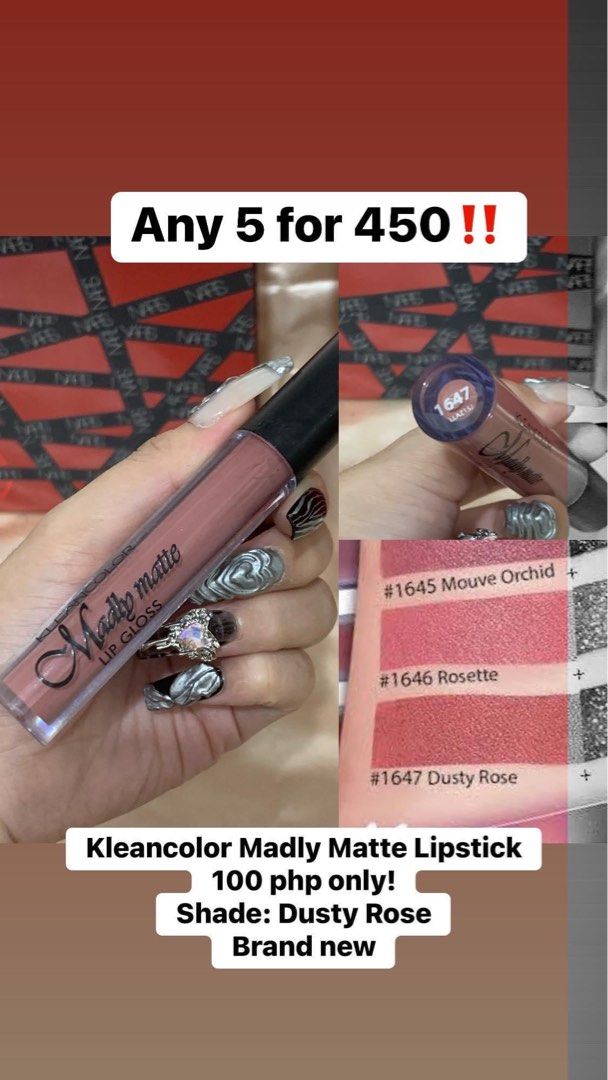 Klean Color Lipstick part 1, Beauty & Personal Care, Face, Makeup on ...