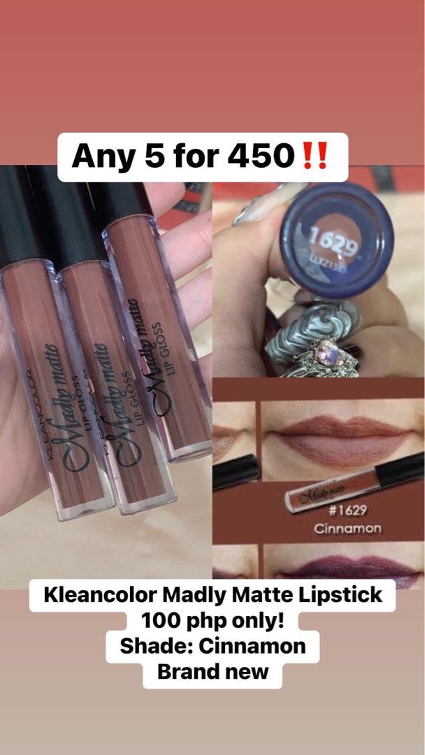 Klean Color Lipstick part 1, Beauty & Personal Care, Face, Makeup on ...