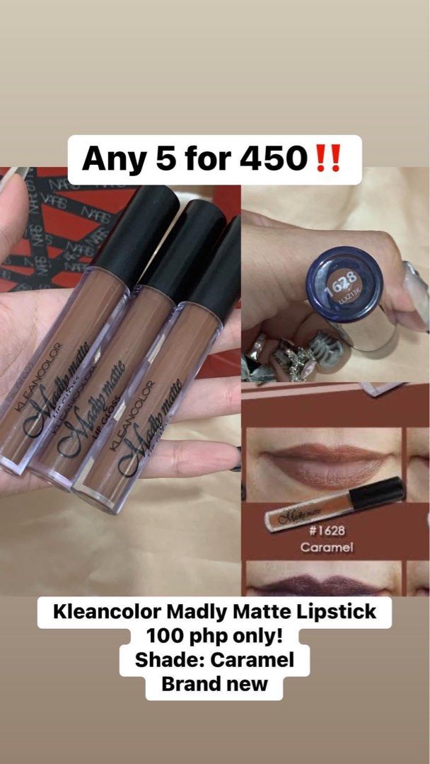 Klean Color Lipstick part 1, Beauty & Personal Care, Face, Makeup on ...