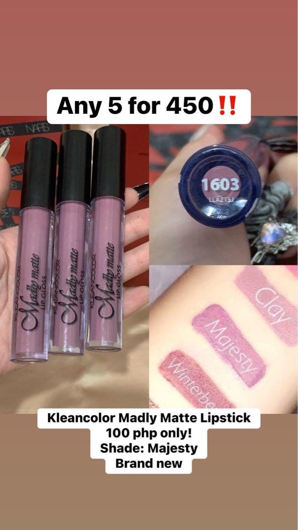 Klean Color Lipstick part 1, Beauty & Personal Care, Face, Makeup on ...