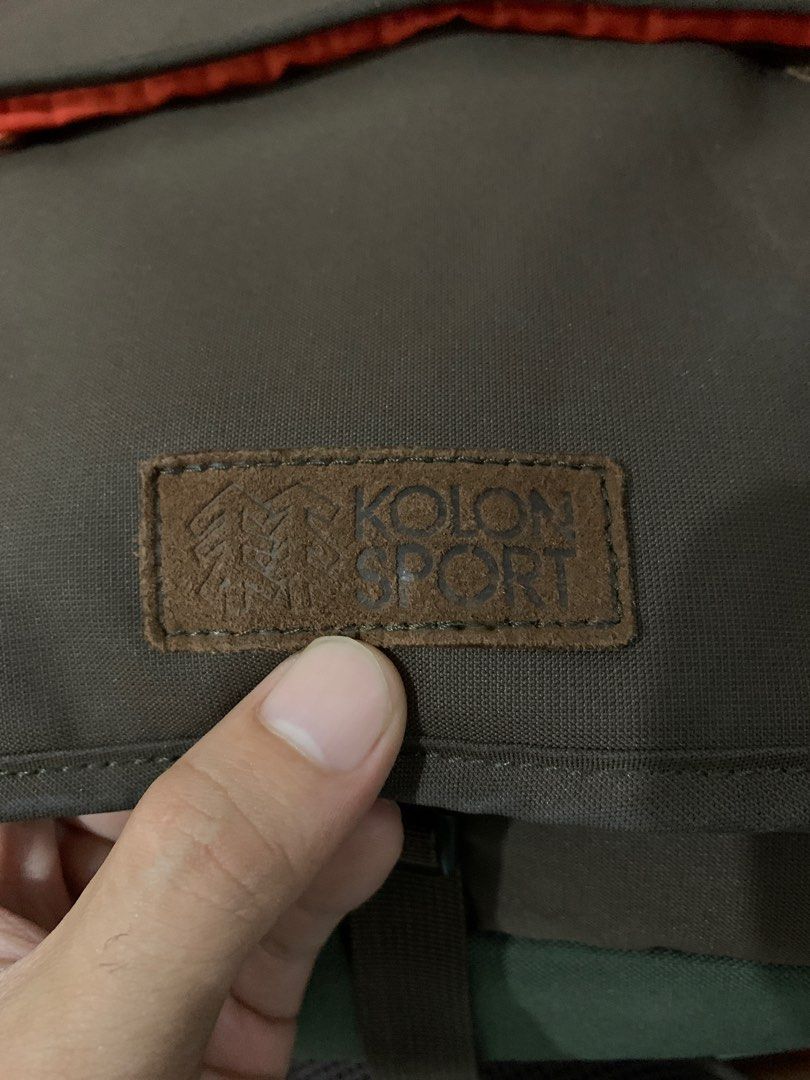 Kolon sports messenger bag, Men's Fashion, Bags, Sling Bags on Carousell