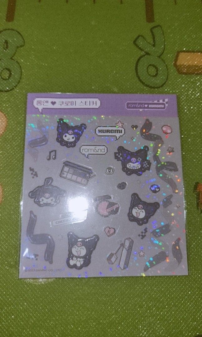 KUROMI STICKER, Hobbies & Toys, Stationary & Craft, Other Stationery ...