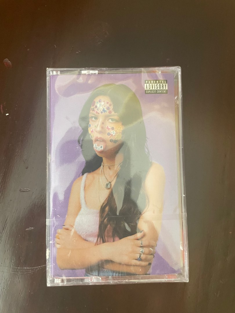 LAST Pink SOUR cassette Olivia Rodrigo, Hobbies & Toys, Music & Media ...