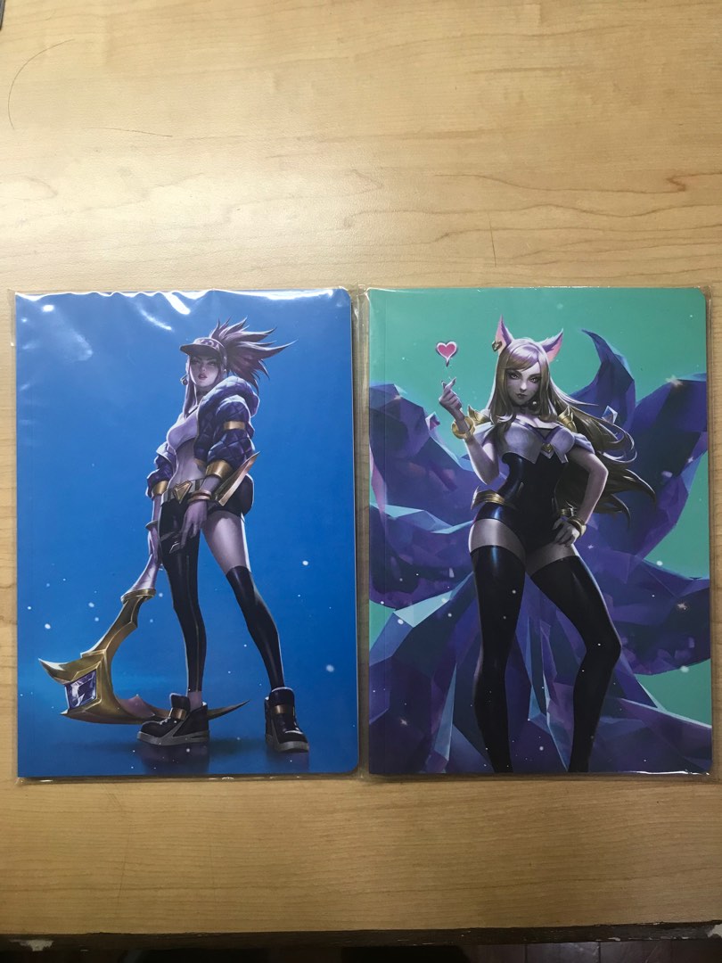 League of Legends LoL Korea K/DA Ahri + Akali Notebook, Hobbies & Toys ...