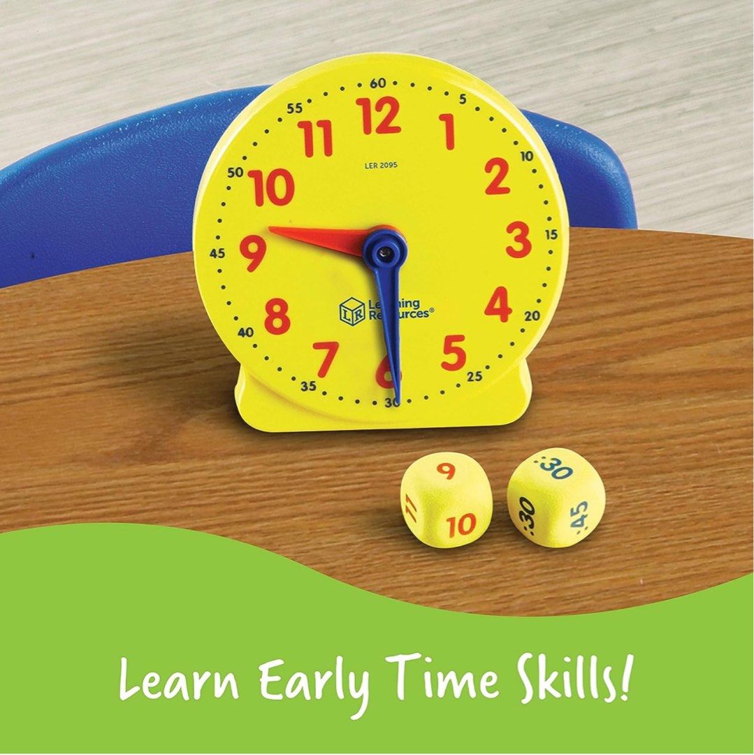 Learning Resources Time Activity Set, Hobbies & Toys, Toys & Games on Carousell