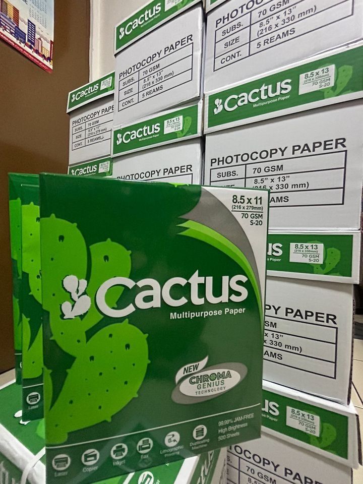 Legal Size Cactus Bond Copy Paper, Hobbies & Toys, Stationary & Craft ...